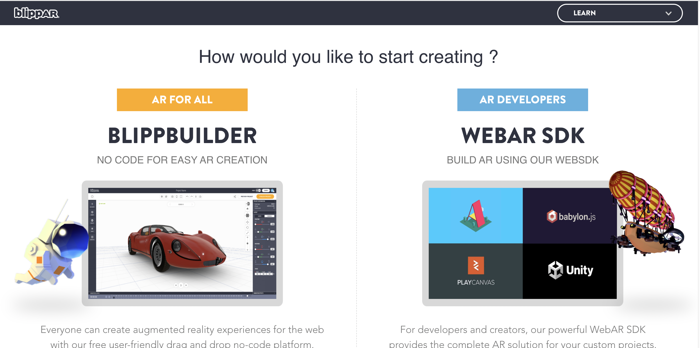SignUp and Get a License - WebAR SDK